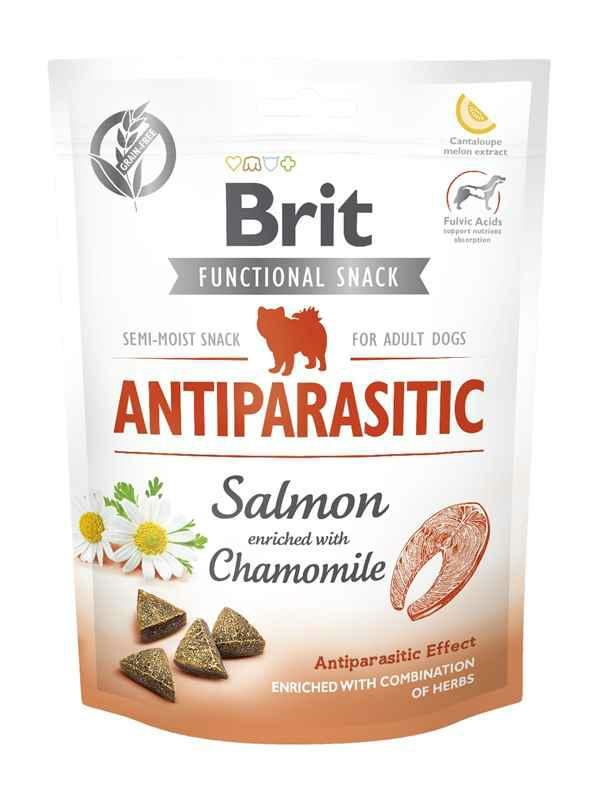 Brit Functional Snack Antiparasitic Salmon Chamomile w Czterylapki